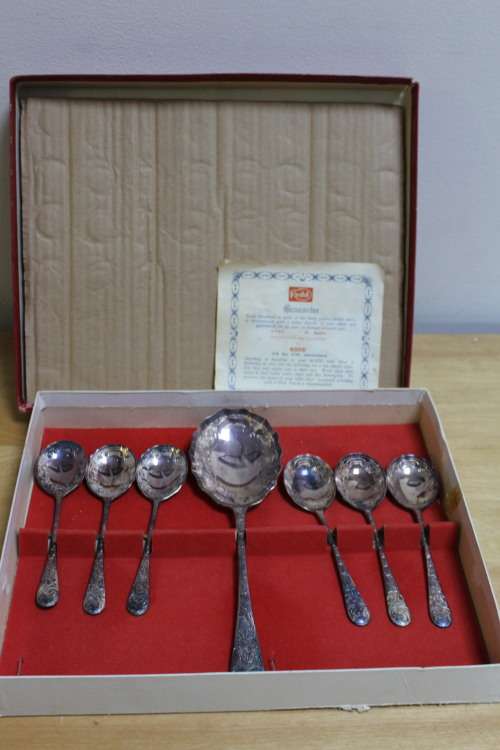 Spoons - Antique spoon collection in its original box was listed for ...