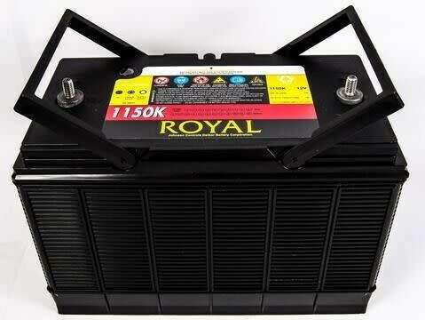 Rechargeable Batteries - Royal 1150K 105 AH 12v Deep Cycle Battery was ...