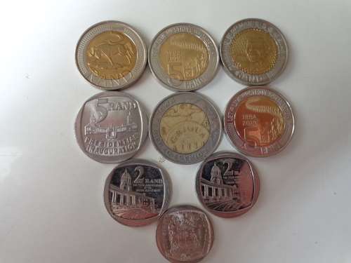 Collections & Lots - R5, R2, R1, COINS FOR COLLECTERS.. SEE SCANS READ ...
