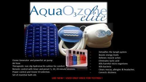 Other Health, Fitness & Weight Management - Aqua O3 Zone Elite - Ozone ...