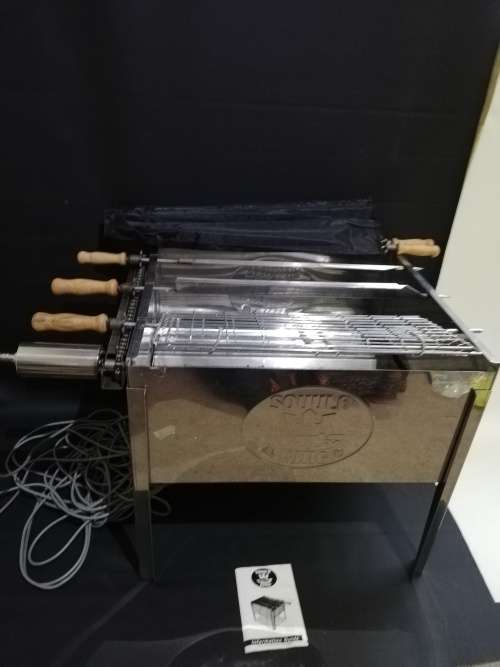 Other Antiques & Collectables - Large Stainless steel Souvla king ...