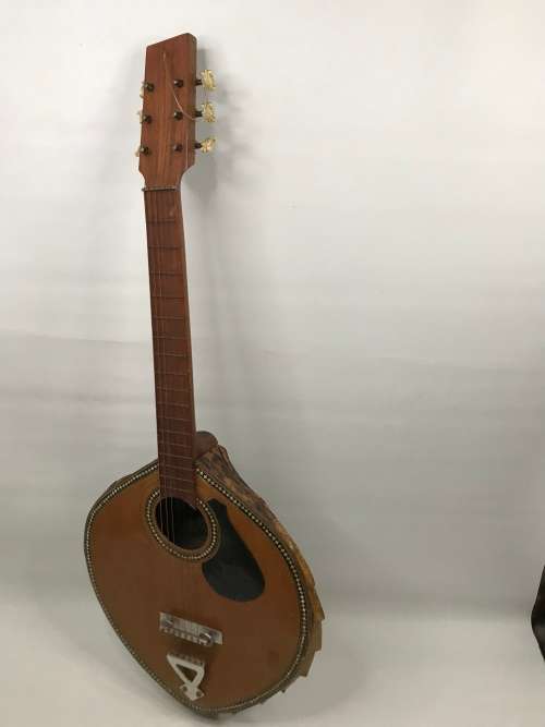 Other Antiques & Collectables - SUPER RARE TURTLE SHELL GUITAR WITH ...