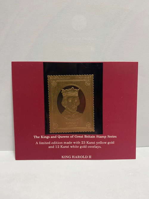 Commemorative - Individual Stamp from The Kings and Queens of Great ...