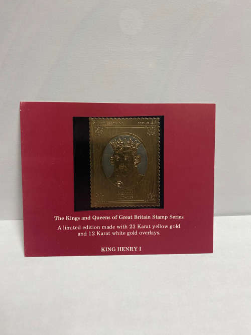 Commemorative - Individual Stamp from The Kings and Queens of Great ...