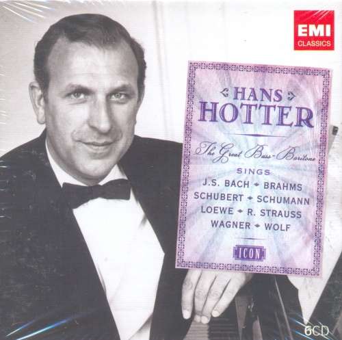 Other Music CDs - Hans Hotter - Icon : The Great Bass Baritone (6 CD ...