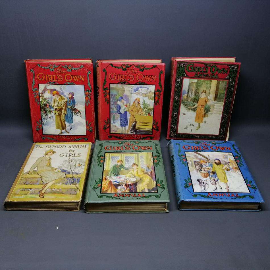 Antiquarian Books - RARE!!! 1920's Highly Detailed "The Girls Own ...