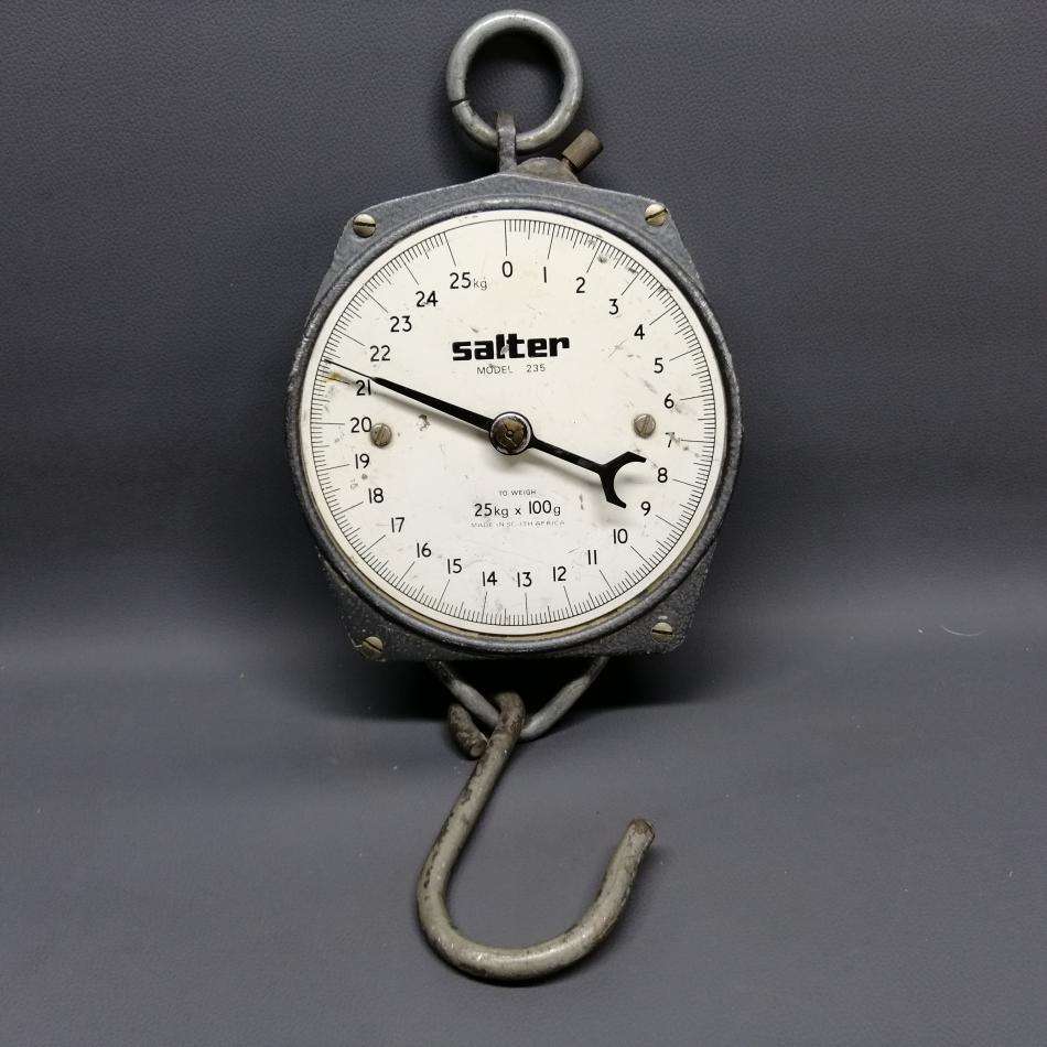 Scales & Weights - Large Vintage Cast Metal Industrial 235 Salter ...