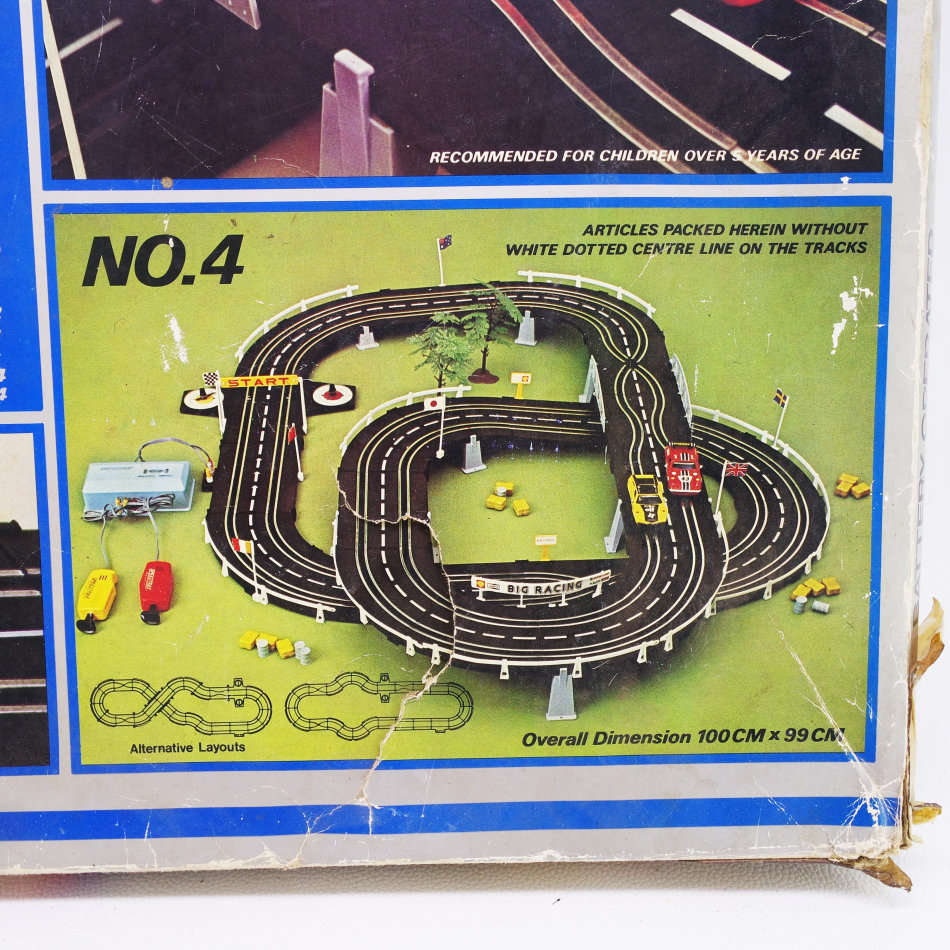 Sets - Large Original Boxed Vintage Speedtrax Battery Operated Road ...