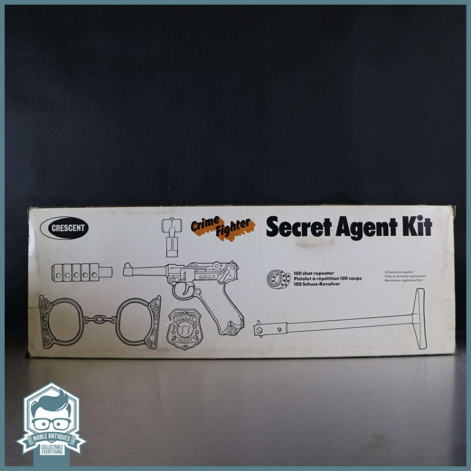 Vintage Toys - Super RARE!!! Boxed 1967 Crescent Toy Crime Fighter ...