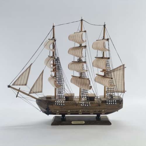 Maritime - Large Detailed Hand Crafted Wood Ship - The Confection ...