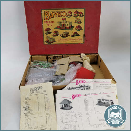 Vintage Toys - Original 1950`s Boxed vintage Bayko building set lot ...