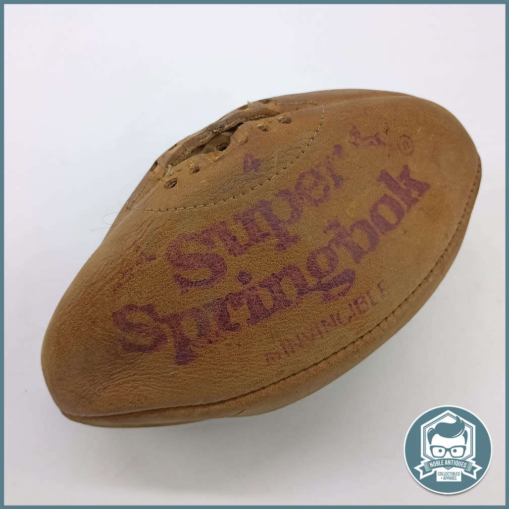 Sporting Memorabilia - Vintage Genuine Leather Super Springbok Rugby ...