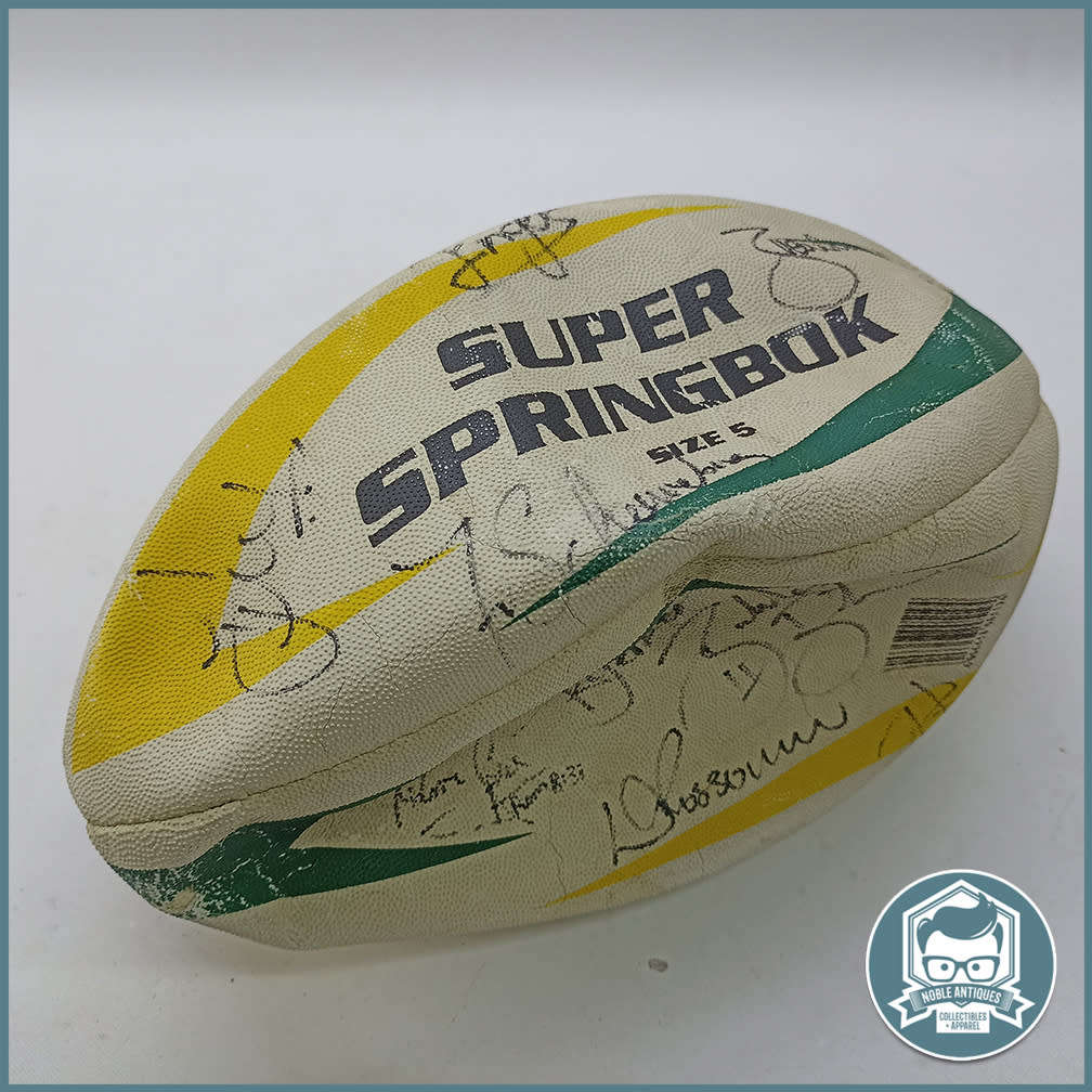 Sporting Memorabilia - Signed SA Player SA Super Springbok Rugby Ball ...