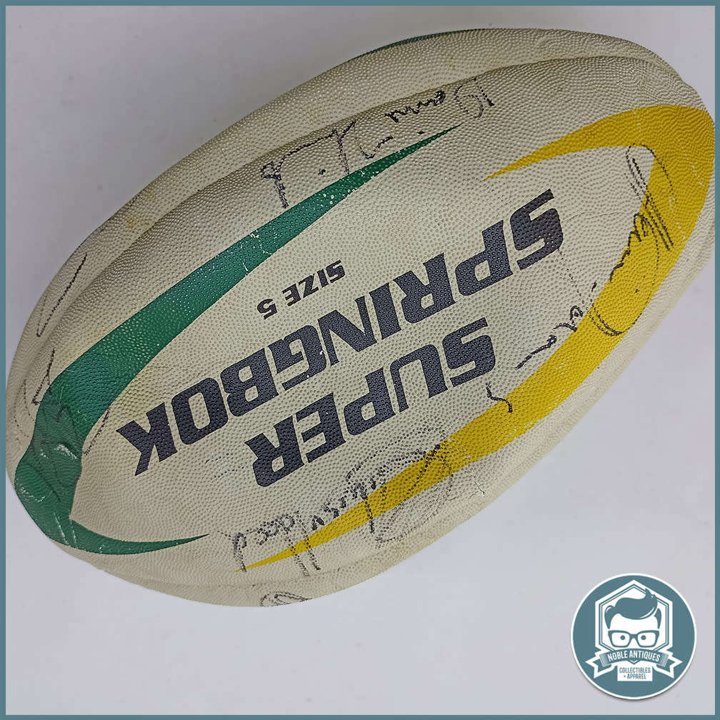 Sporting Memorabilia - Signed SA Player SA Super Springbok Rugby Ball ...