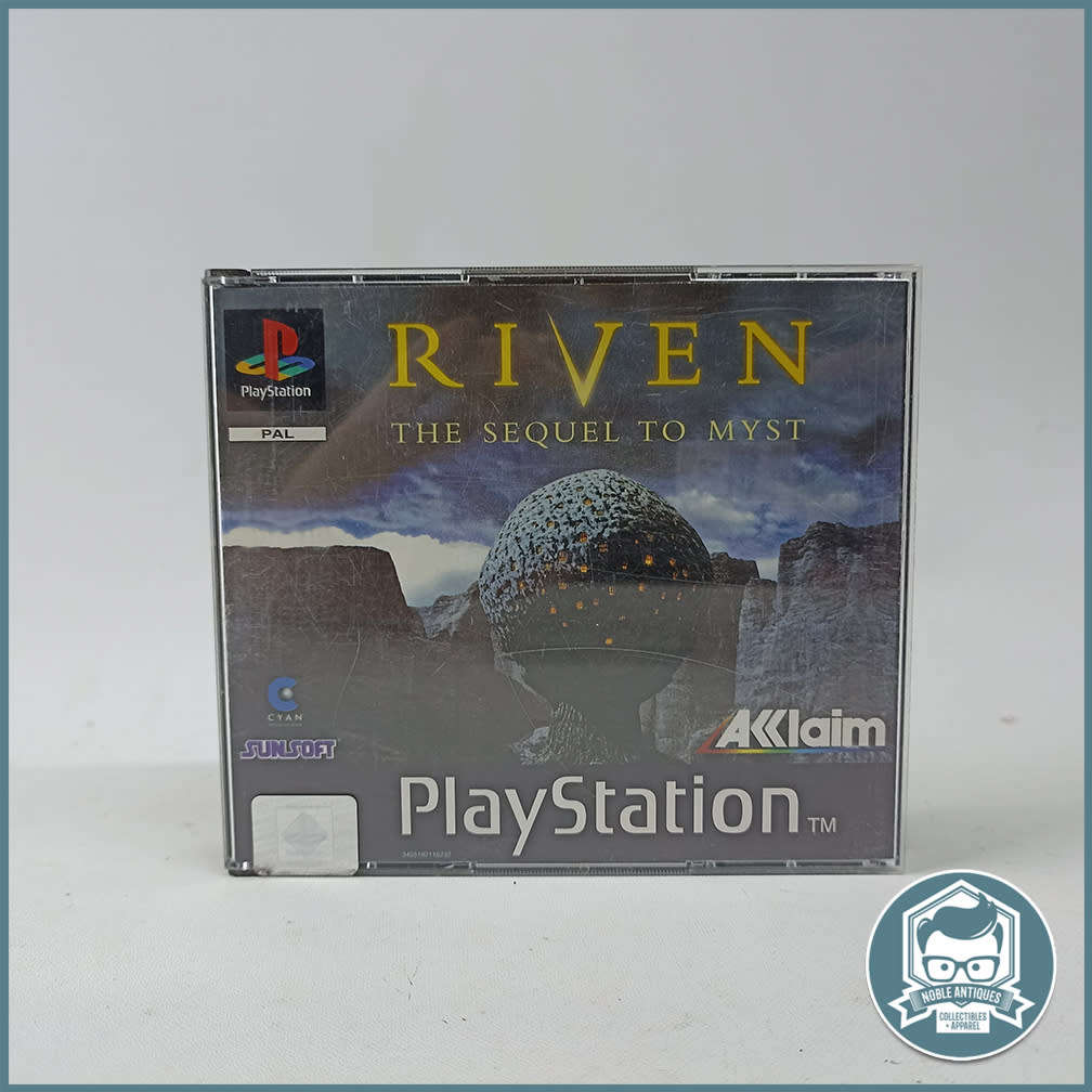 Games - PlayStation 1 RIVEN THE SEQUEL TO MYST (All Original) for sale ...