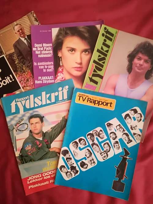 Magazines - 5 X Foto-Rapport/Rapport - Tydskrif (Bylaes tot Rapport ...