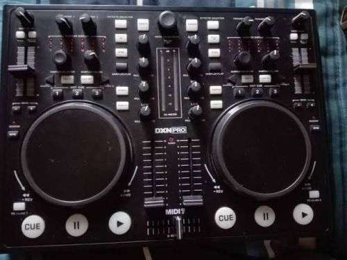 DJ Mixers - DXN Pro USB MIDI DJ Mixer and Controller With Built In ...
