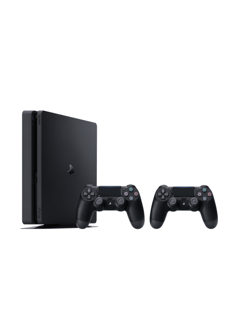 PlayStation - PLAYSTATTION 4 SONY 500GB SLIM WITH 2 CONTROLLERS AND 4 ...