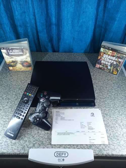 PlayStation - 250GB PS3 SLIMLINE EDITION WITH 25 POPULAR PS3 GAMES ...