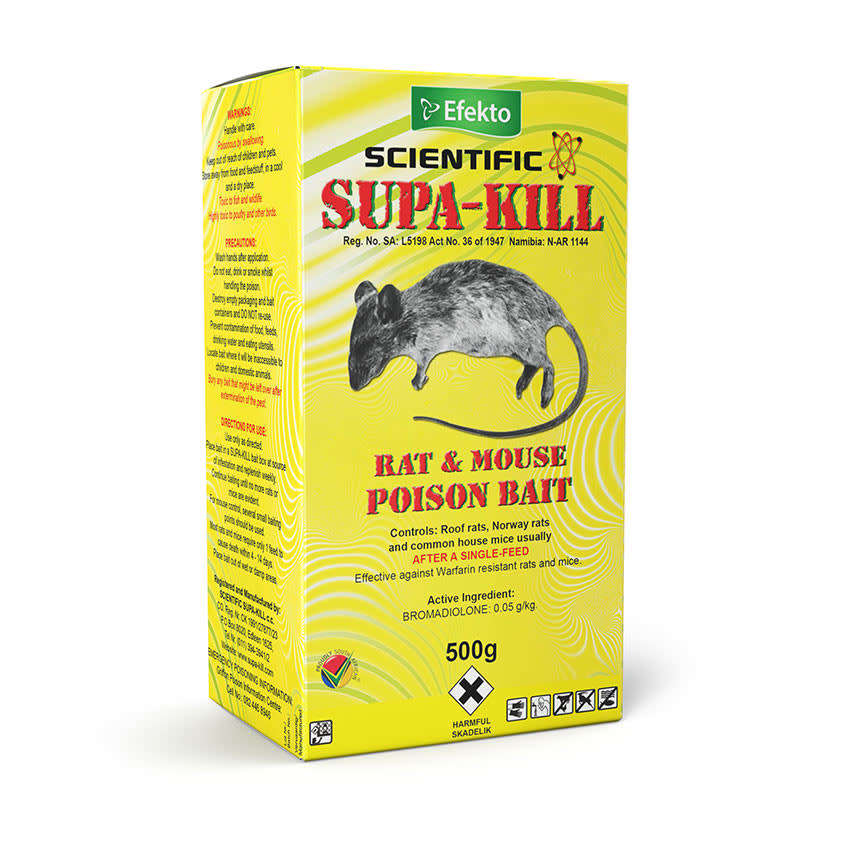 Insect & Grub Control - Supa Kill Rat & Mouse Granular 500g for sale in ...