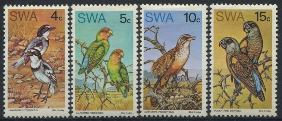 Namibia - SWA - Birds - 1974 - MNH for sale in Kraaifontein (ID:614316969)