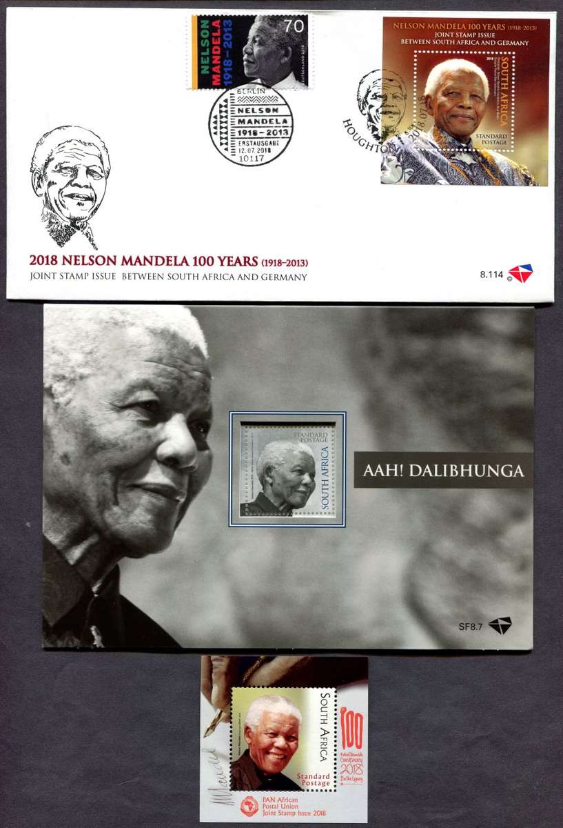 Republic of South Africa - RSA - Nelson Mandela 1 x FDC (2018) + 1 ...