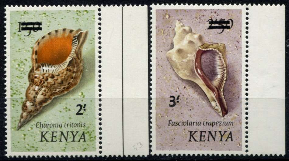 Colonial Britain - Kenya - Shells - 1975 - MNH was listed for R155.00 ...
