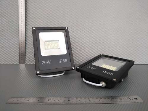 Security & Floodlights - NEW! - Two 12V/20W Energy saving LED outdoor lights (WITH MOUNTABLE ...