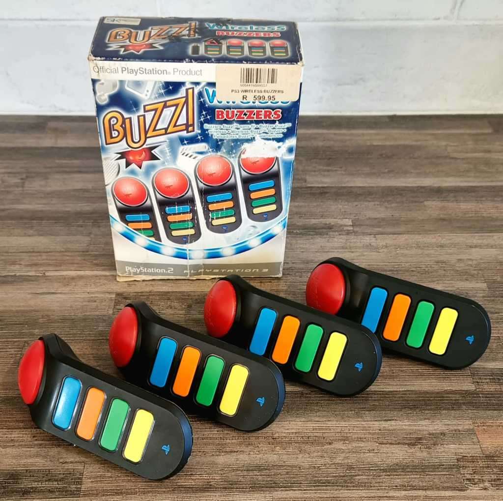 Controllers & Remotes - Wireless Buzz Controller for PS2 and PS3 - No ...