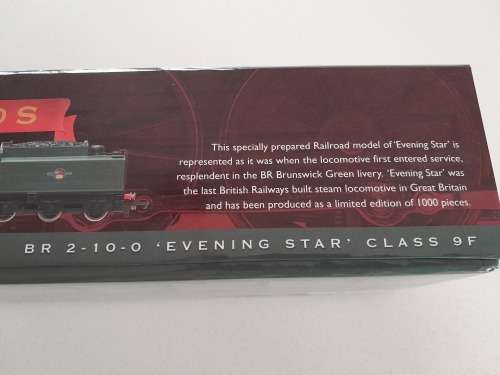 Locomotives - Hornby Legends` Evening Star BR Steam Locomotive Limited ...