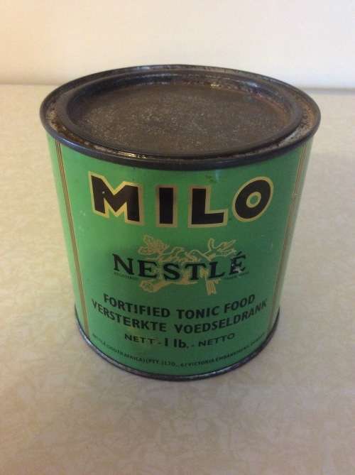 Other Antiques & Collectables - VINTAGE ONE POUND MILO NESTLE TIN ...