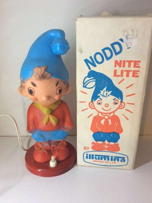 Other Antiques & Collectables - VINTAGE NODDY NIGHT LAMP IN ORIGINAL ...