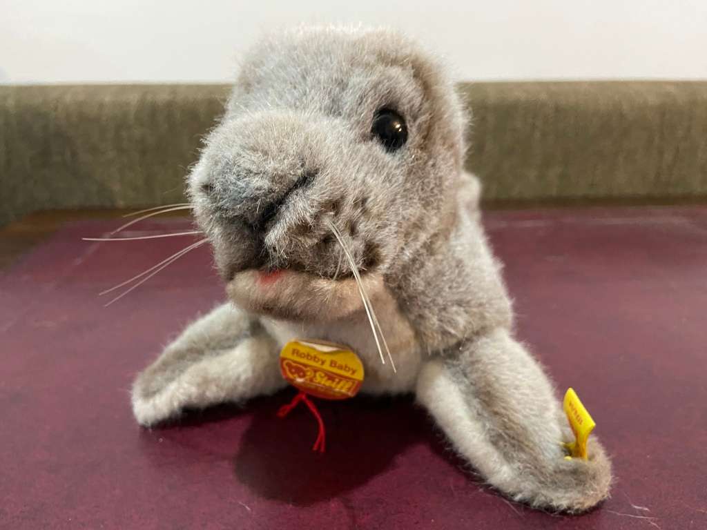 Vintage Toys - ORIGINAL GERMAN STEIFF ROBBY BABY ROB was sold for R101 ...