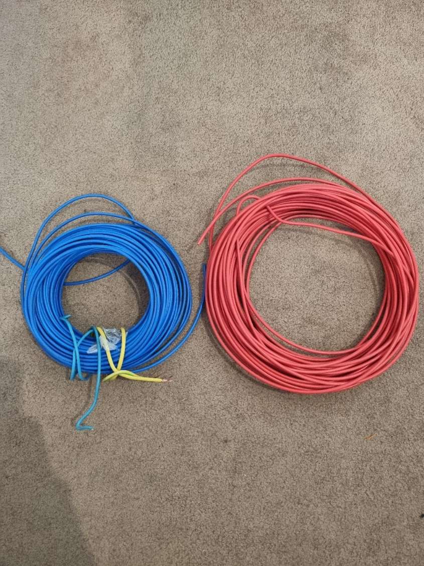 Wiring - Home Electrical cable - red and Blue was sold for R111.00 on 3 ...