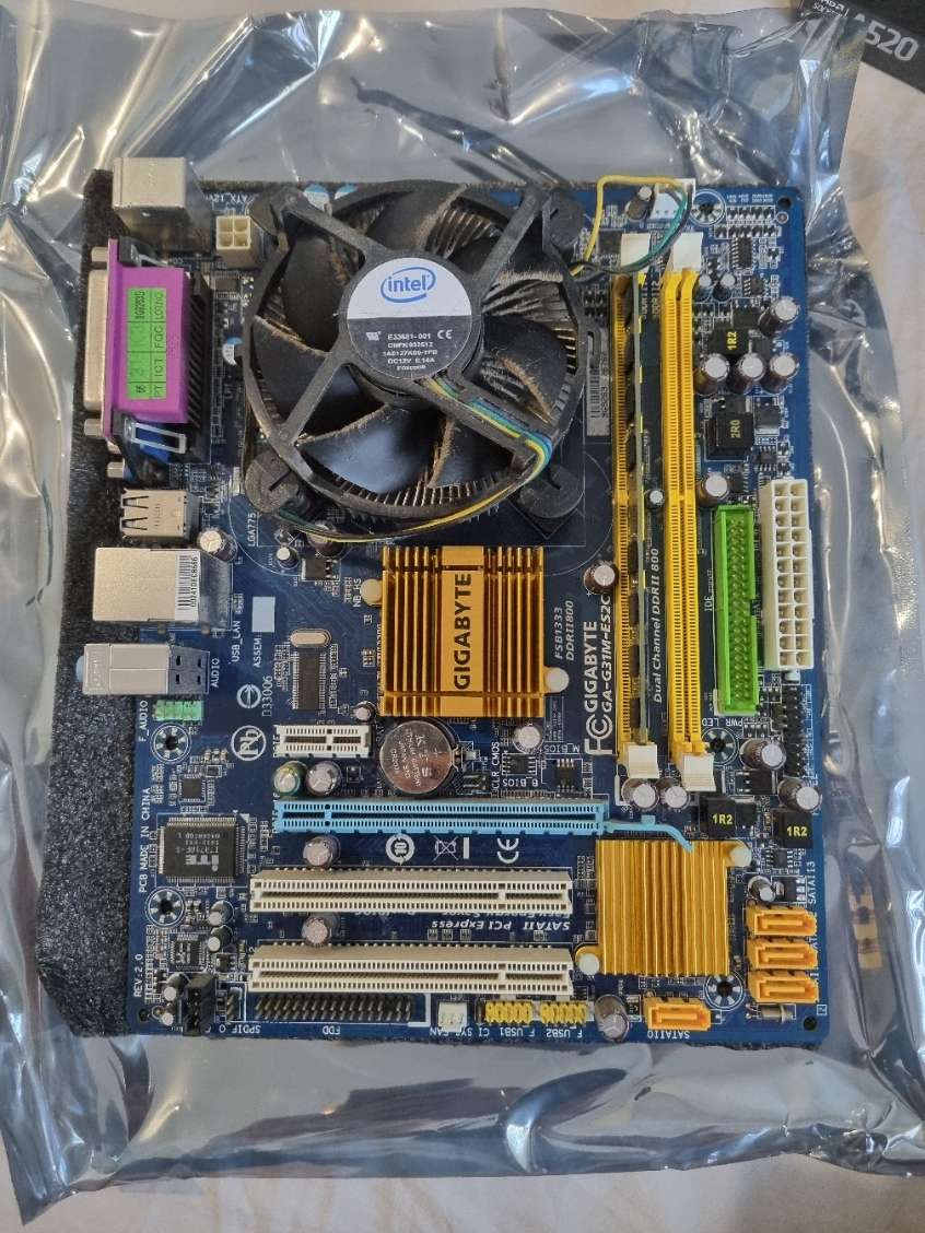 Motherboard & CPU Bundles - Gigabyte CPU MOTHERBOARD RAM COMBO for sale ...