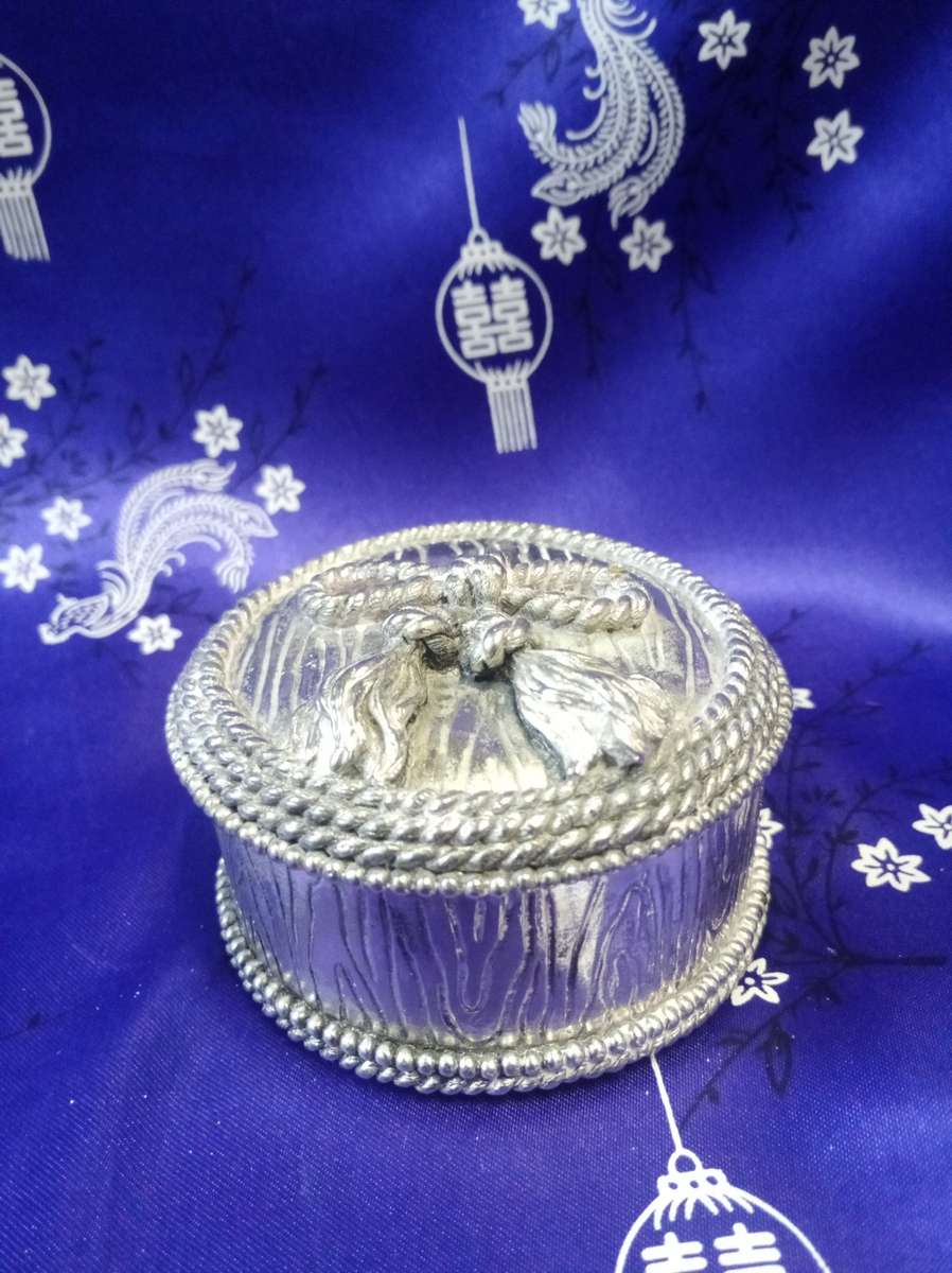 Silver - Silver Plated 925 Fine Gifts Designer Collection Trinket Box ...