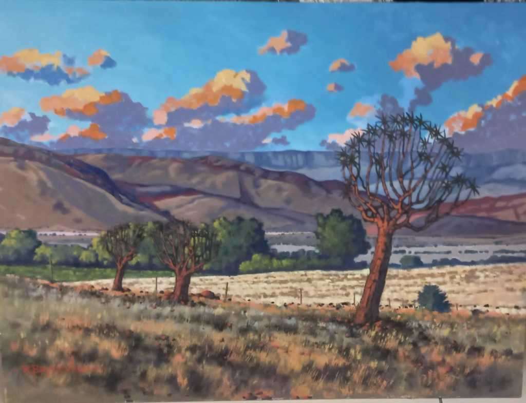 Paintings - Richard Beyleveldt Unframed 60 x 45 cm was sold for R2,950. ...