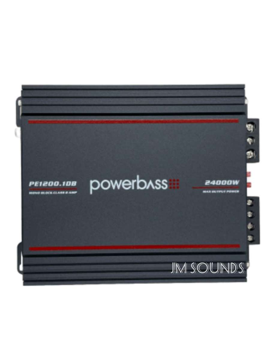 Amplifiers & Equalizers - POWERBASS PE 1200.1 DB 24000W MONO BLOCK for ...