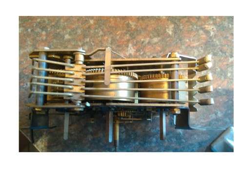 Mantel Clocks - Gufa W1 Westminster chime clock movement for spares or ...