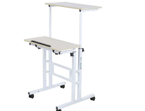 Desks - PRODESK Wheels Removable Adjustable Laptop Desk Cart was listed ...