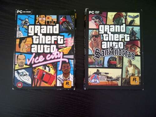 Games - Grand theft auto PC game x 2, original with booklets and maps ...