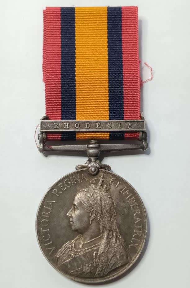Boer War - Boer War - QSA - BSA Police (Rhodesia clasp) was listed for ...