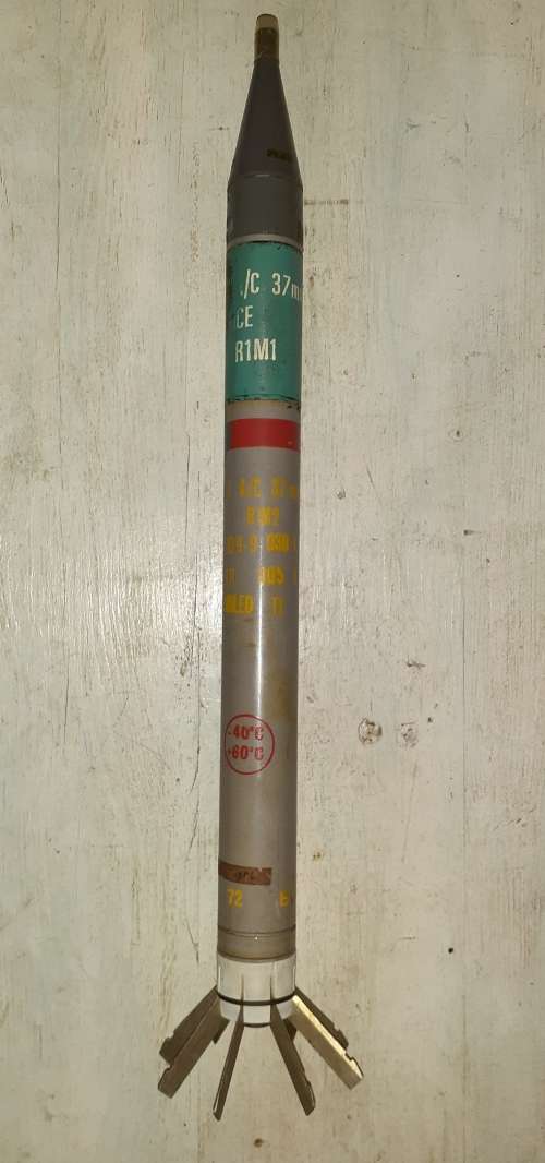 Other Militaria - SNEB 37mm Rocket completely enert display only was ...