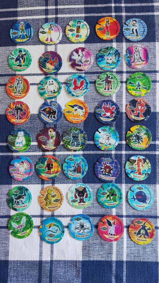 Other Collectable Toys - Digimon tazos complete collection for sale in ...
