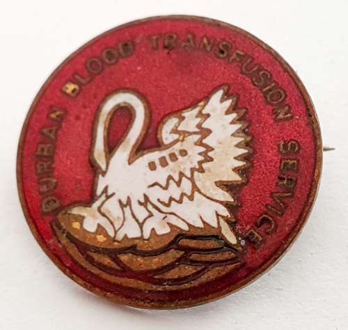 Other Africana - Enamel Blood Transfusion Service Durban Pin was listed ...