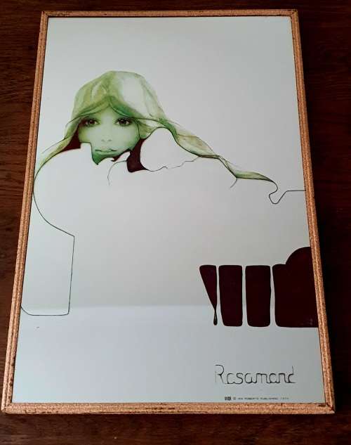 Frames & Mirrors - 1970`s Christine Rosamond Framed Art Mirror for sale ...