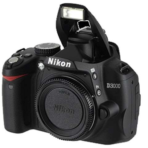 Digital SLR - NIKON D3000 DSLR CAMERA (BODY ONLY) PROFESSIONAL CAMERA ...