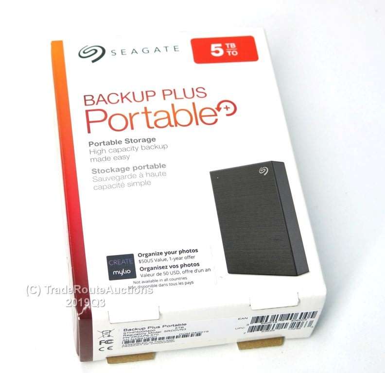 External Drives - Seagate 5TB 2.5-inch Backup Plus Blue Portable Hard ...