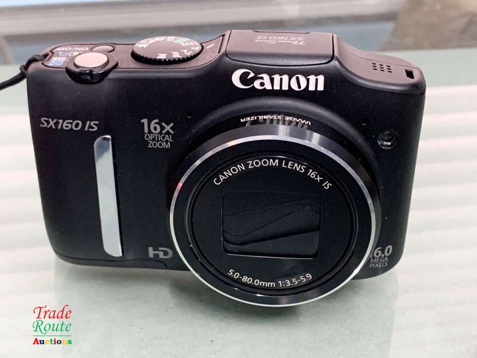 Compact Point & Shoot - Canon PowerShot SX160 IS 16.0 MP Digital Camera ...