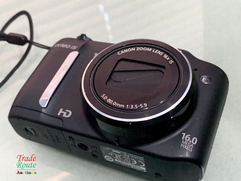Compact Point & Shoot - Canon PowerShot SX160 IS 16.0 MP Digital Camera ...